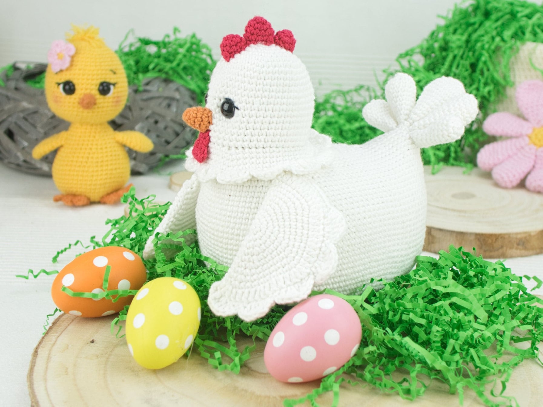Henrietta the Easter Chicken / Hen - PDF Crochet Pattern - Etsy