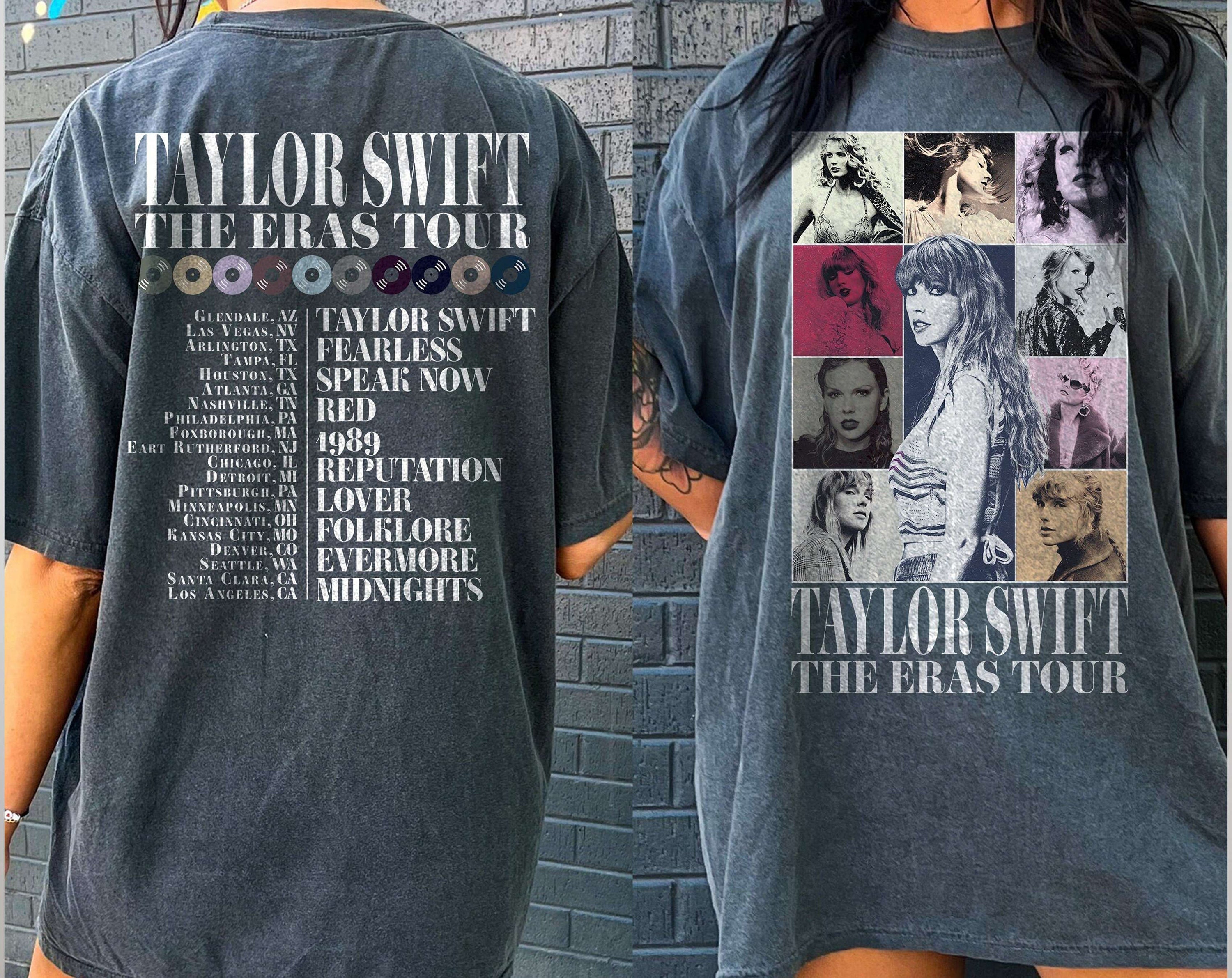 Vintage Eras Tour Shirt, Taylor Version Fan Shirt, Taylor Eras Tour ...