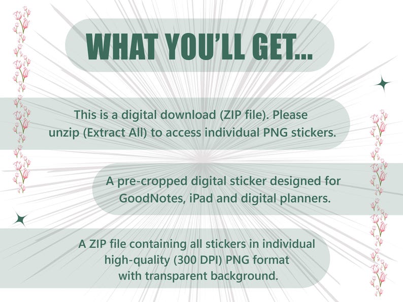 Flower Digital Dashboard Paper Pack | Seamless Flower Patterns ...