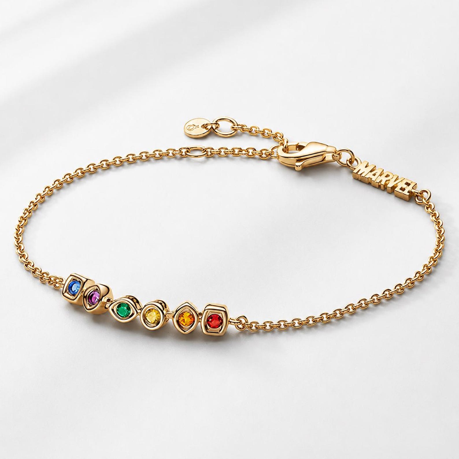 Pandora Marvel the Avengers Infinity Stones Nlain Gold Bracelet ...