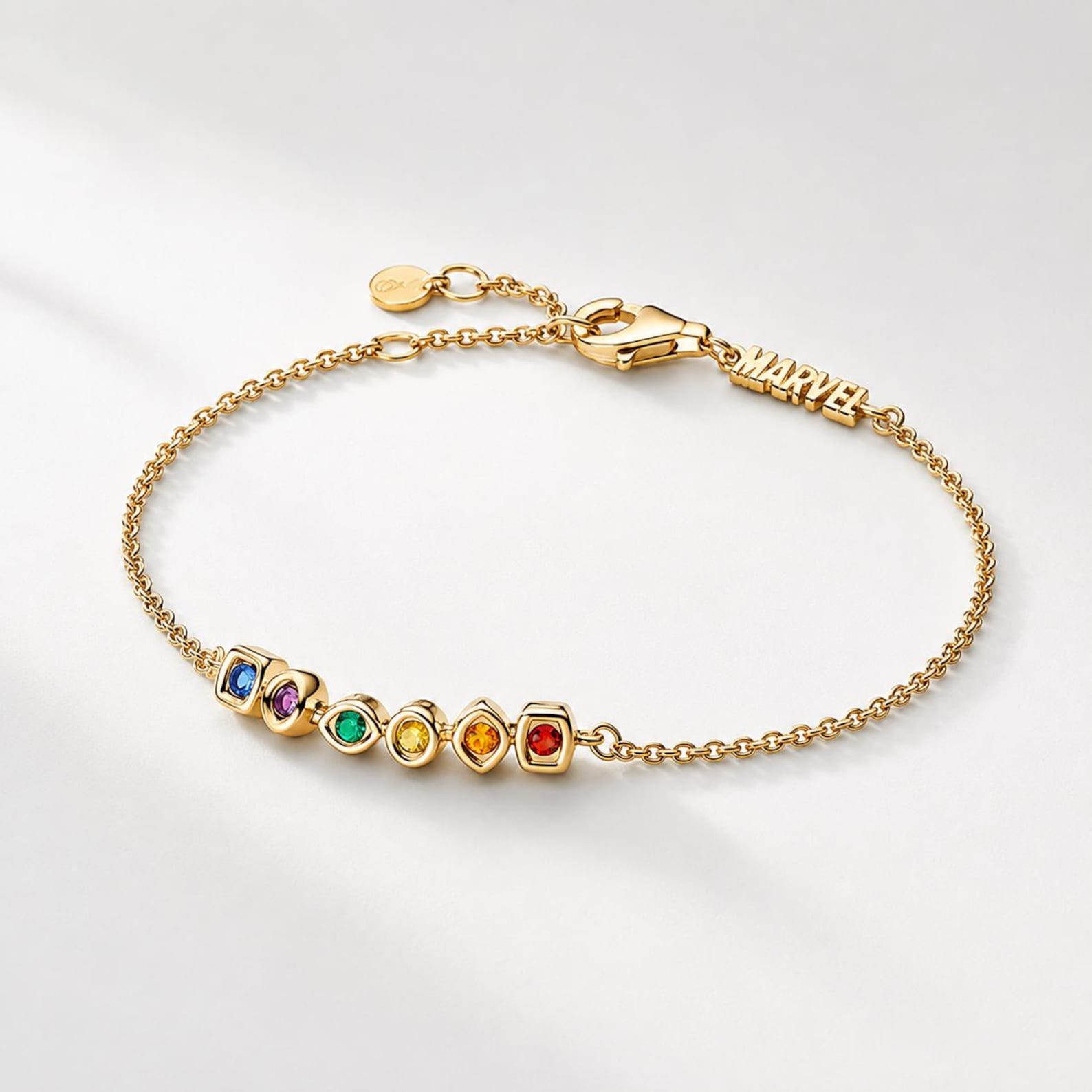 Pandora Marvel the Avengers Infinity Stones Nlain Gold Bracelet ...