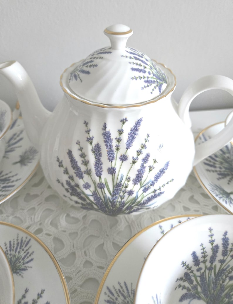 10 Piece Tea Set, Bone China Made in England by Sheltonian China ...