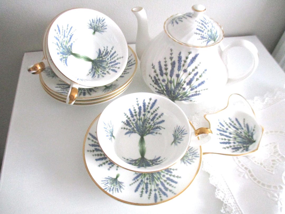 10 Piece Tea Set, Bone China Made in England by Sheltonian China ...