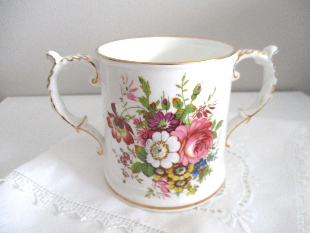Vintage 16 Oz. Loving Cup by Hammersley Bone China, England, , Wedding ...