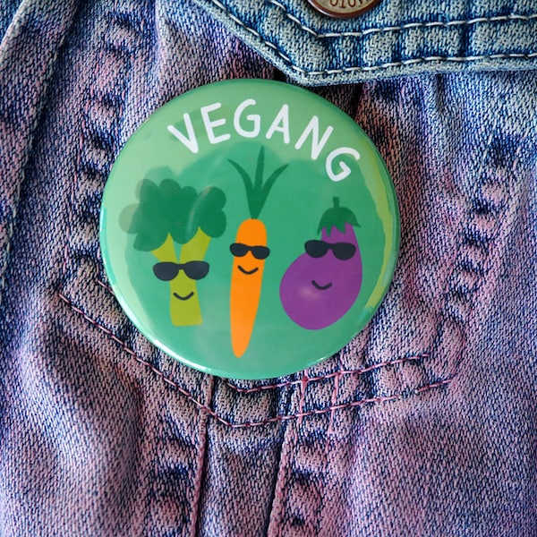Vegan Badge - Etsy