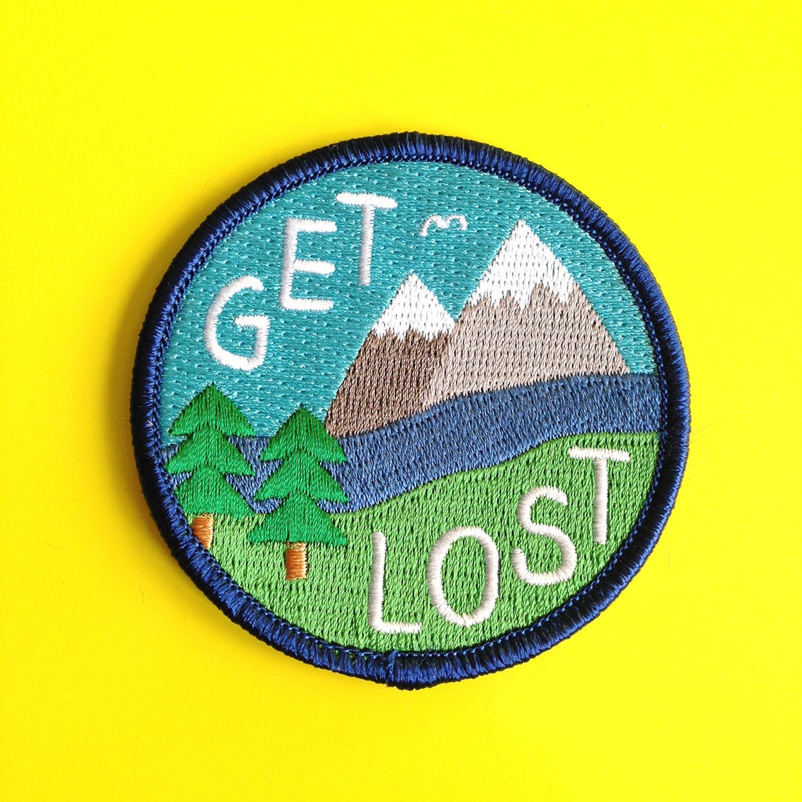 Get Lost Iron on Patch for Travellers - Etsy