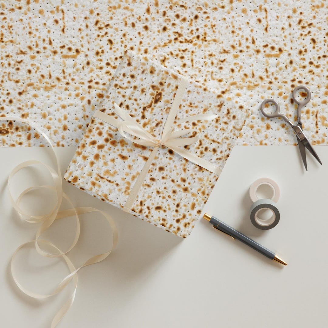 Matzah Wrapping Paper Sheets - Etsy