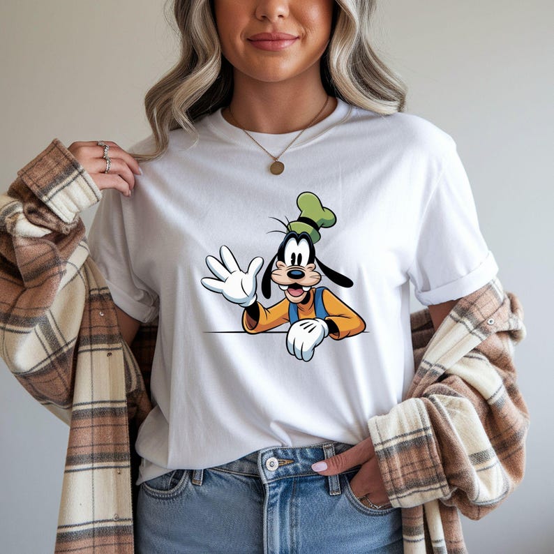 Mickey Minnie Donald Daisy Goofy Pluto PNG Bundle, Peeking Cartoon ...