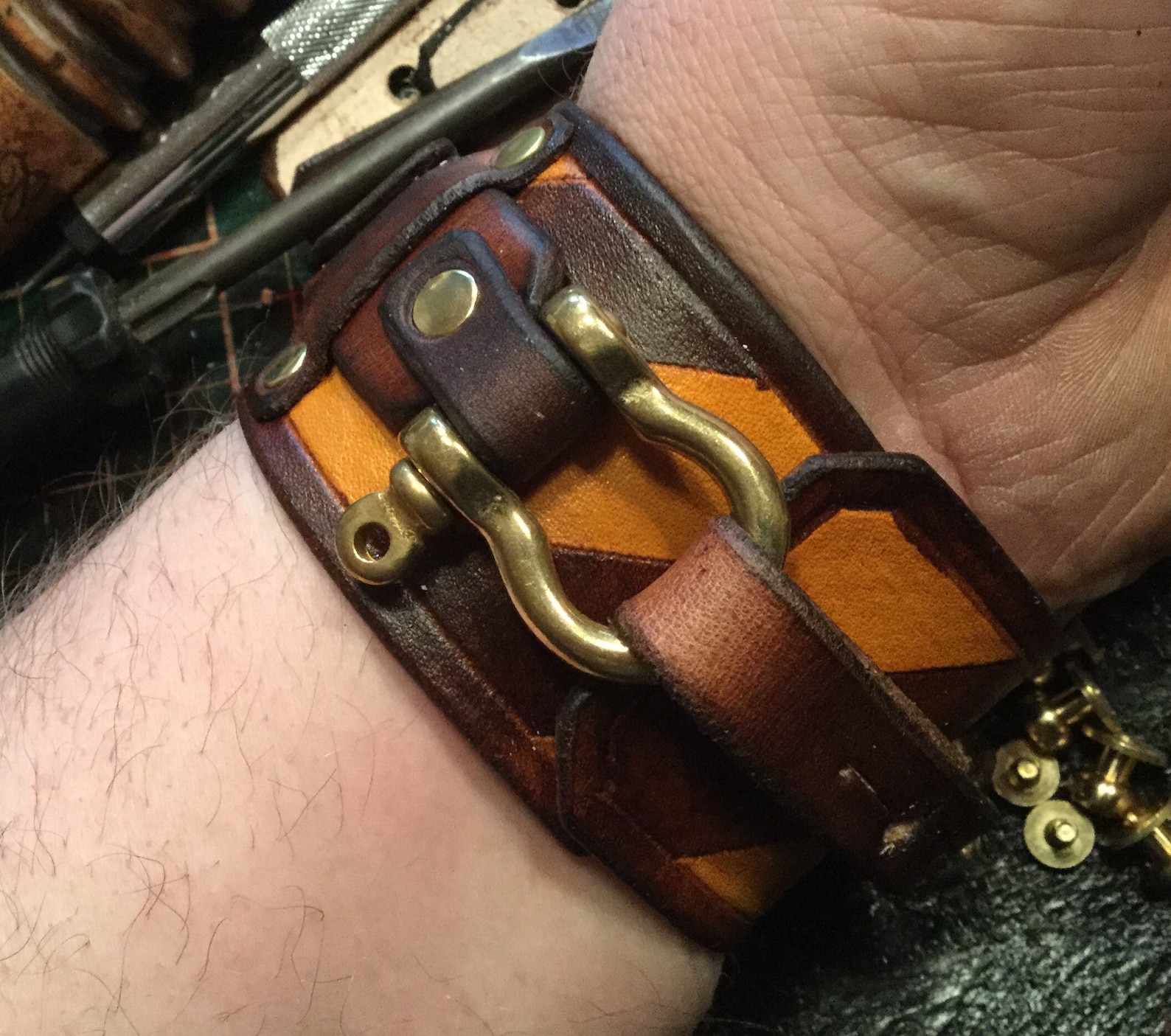 Fallout Inspired Unisex Wrist Watch Made From Full Grain Veg Tan ...