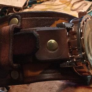 Fallout Inspired Unisex Wrist Watch Made From Full Grain Veg Tan ...