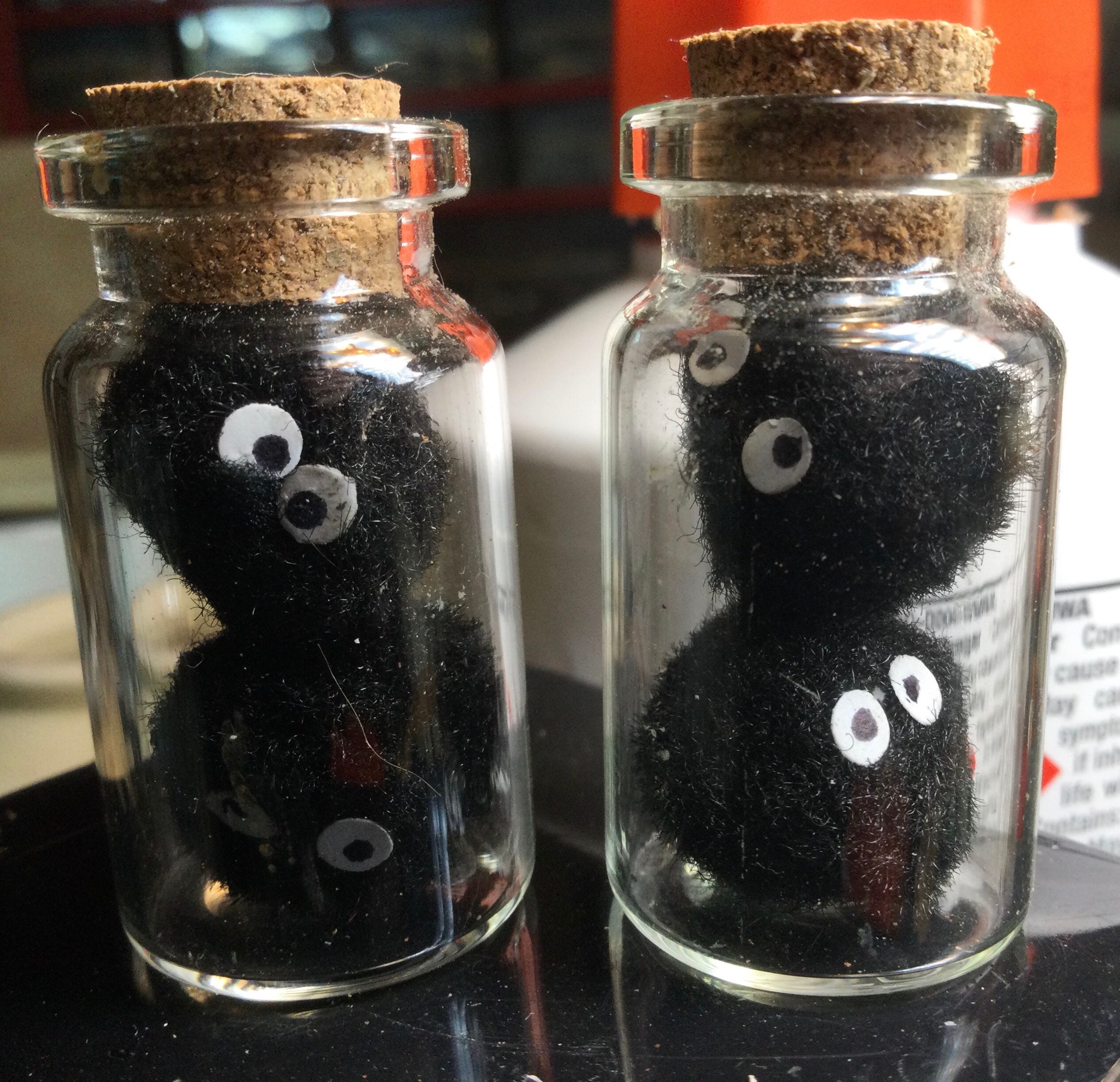 Tame Soot Sprites Susuwatari Kawaii Cosplay Ghibli - Etsy UK