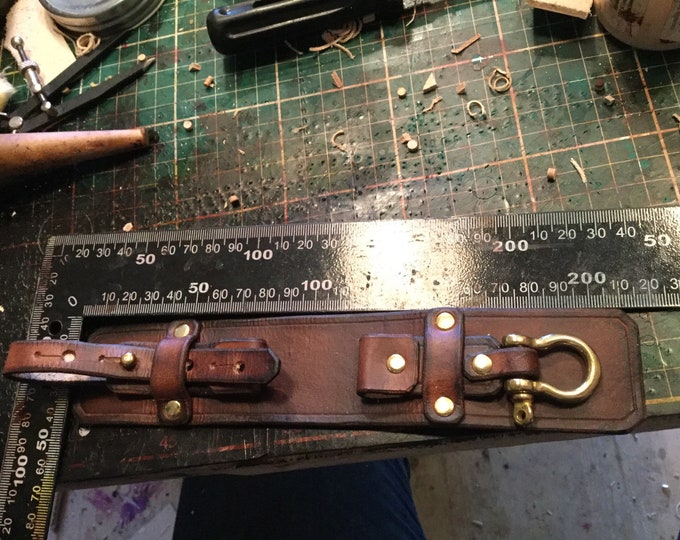 Wide Watch Strap Made to Order. Full Grain Veg Tan Leather - Etsy UK