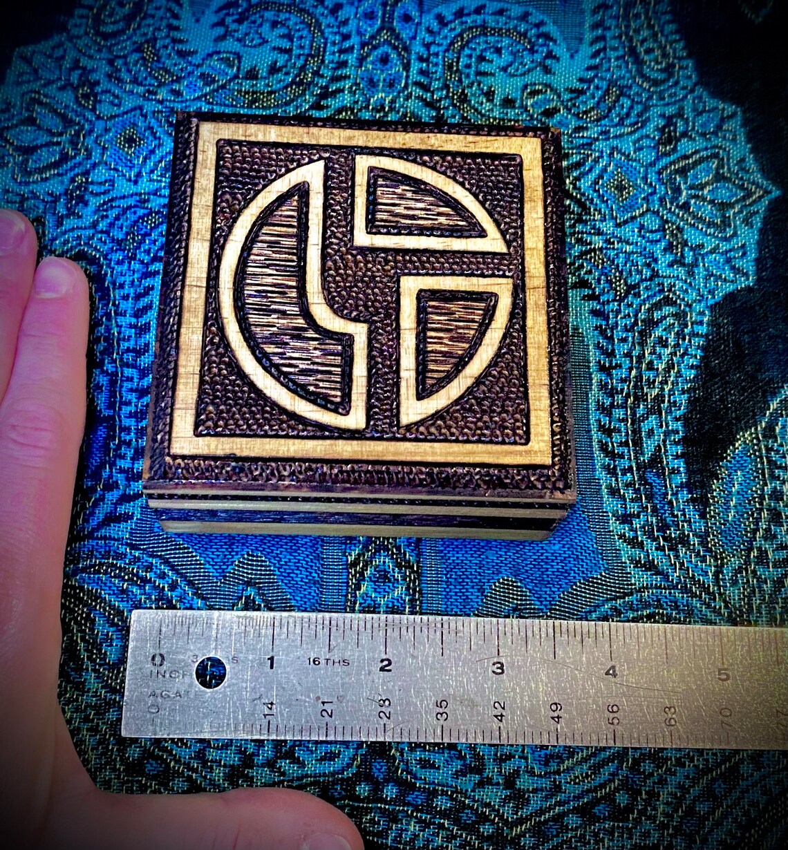 Disco Biscuits Logo Wood Burned Wooden Box - Etsy