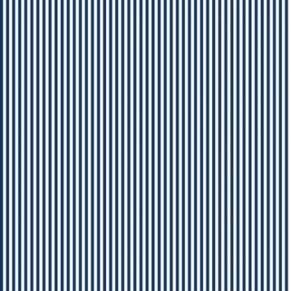 Navy Pinstripe Fabric - Etsy