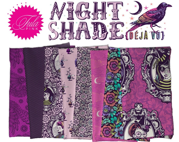 Tula Pink Nightshade DJV 1 Yard Bundle - Etsy