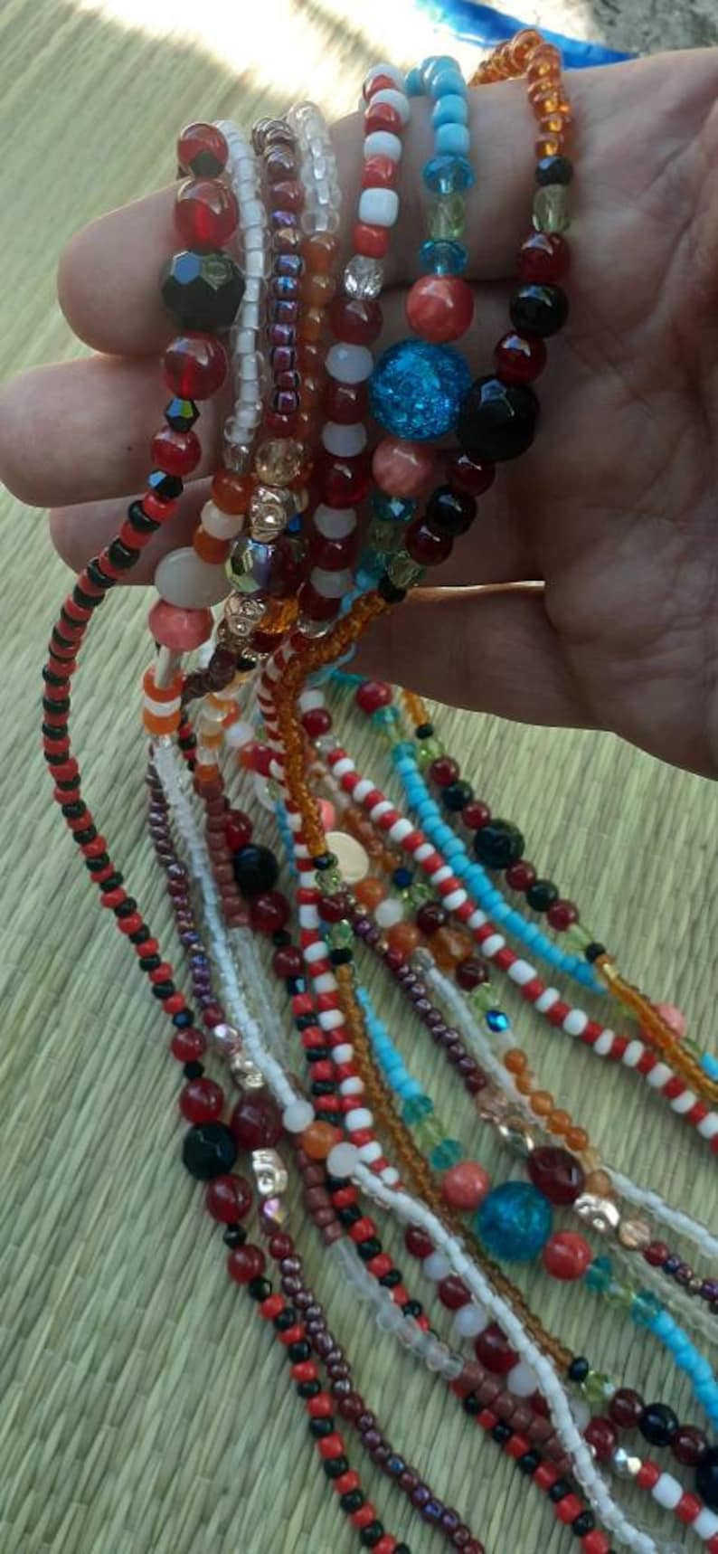 Orisha Elekes....custom Made Elekes (collares), Collares De Santo..all ...