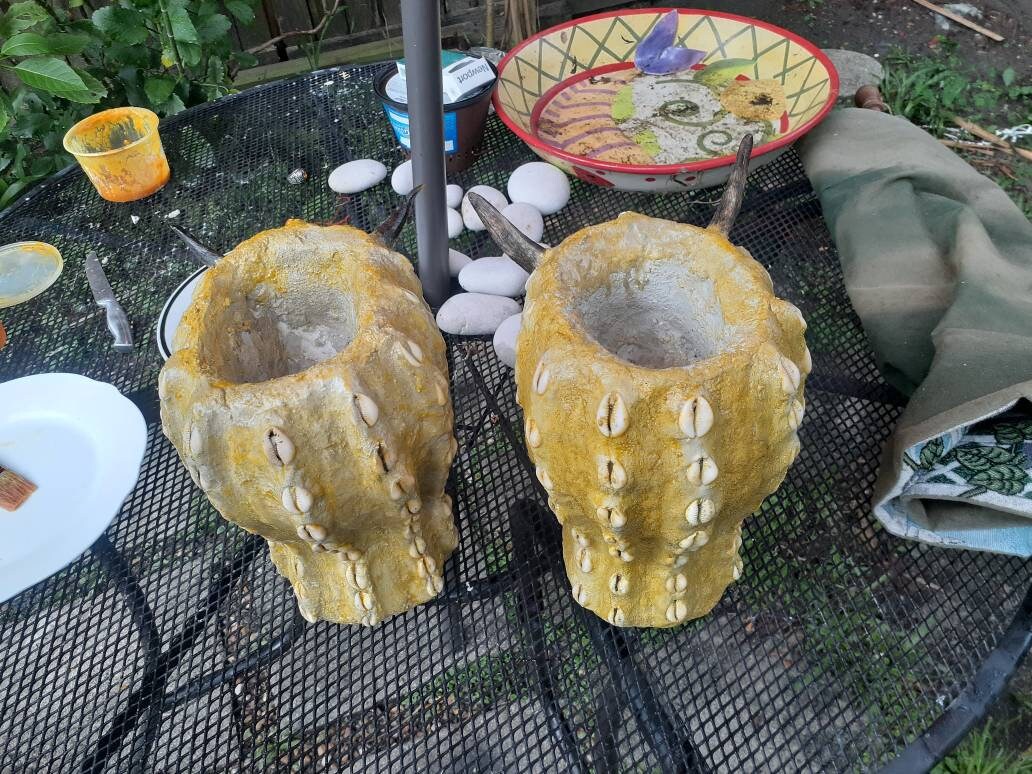 Odde Head... Oshosi's Father. Cabeza De Odde..padre De Oshosi - Etsy