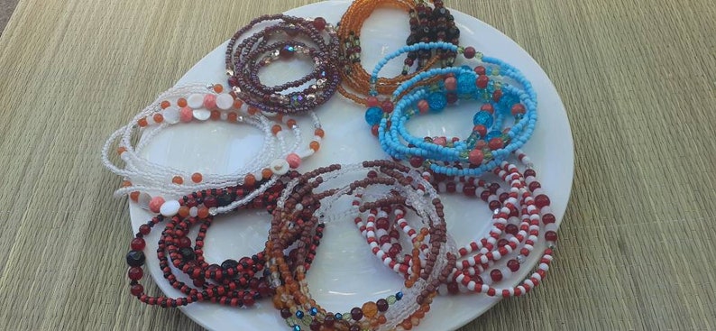 Orisha Elekes....custom Made Elekes (collares), Collares De Santo..all ...