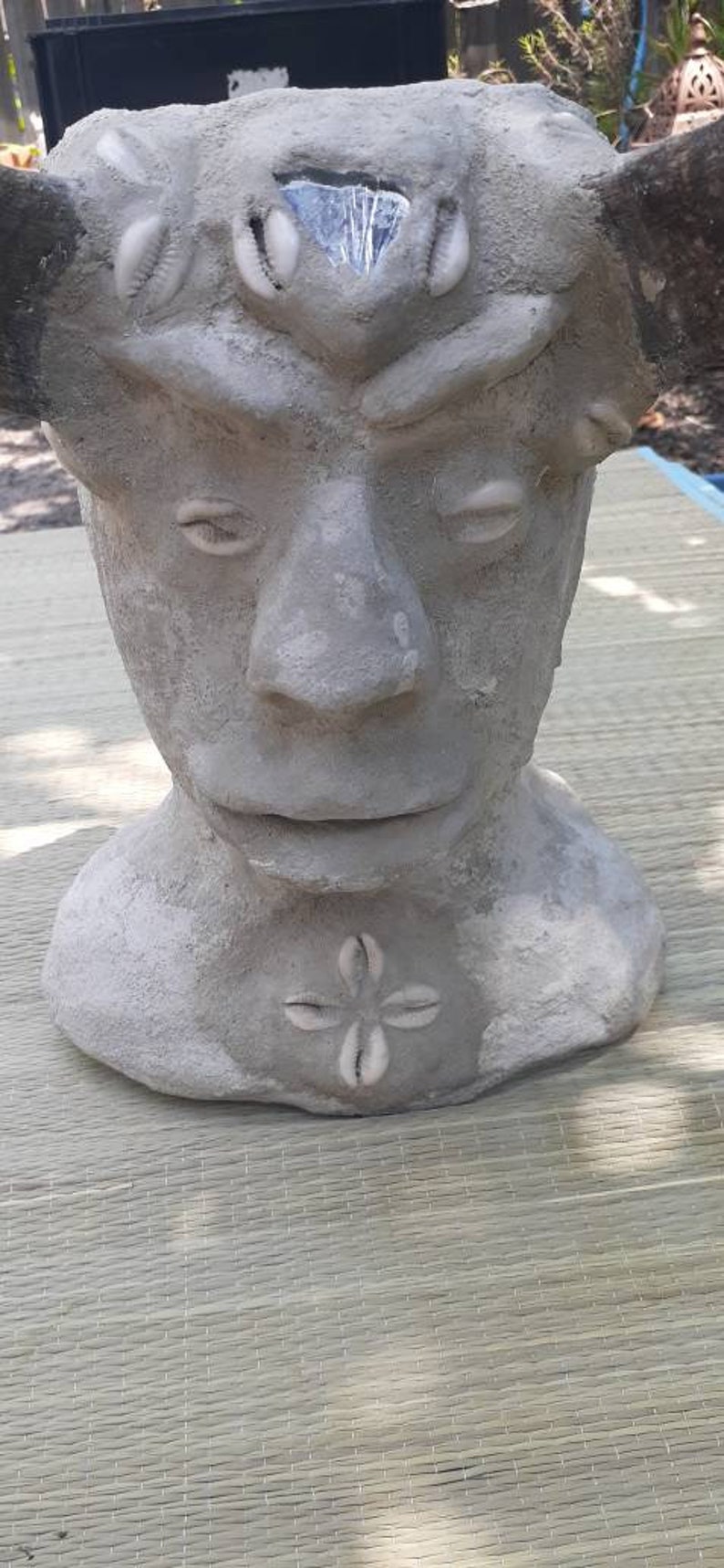 Odde Head... Oshosi's Father. Cabeza De Odde..padre De Oshosi - Etsy