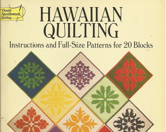Hawaiian Quilting Patterns for 20 Blocks 18 Square E. Root - Etsy