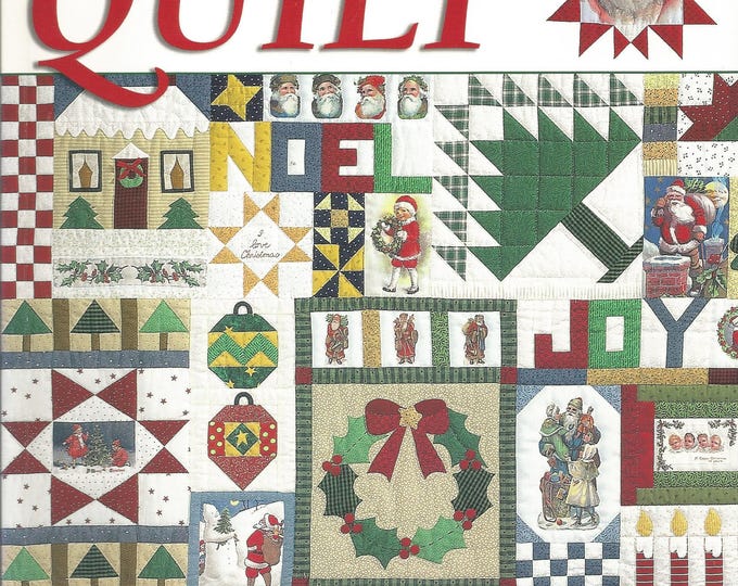 Christmas Sampler Quilt Pattern Book Leisure Arts, Cd-rom Included - Etsy