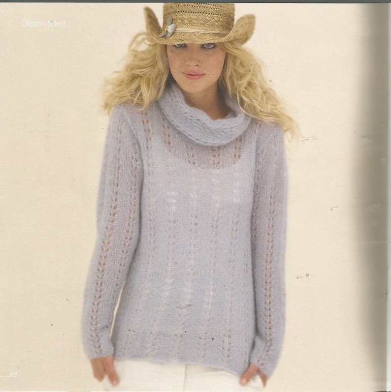 Sublime Knitting Patterns Using Kid Mohair 16 Gorgeous Designs 601 ...