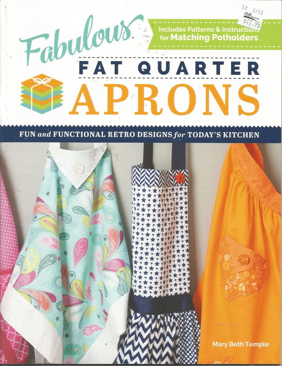 Fabulous Fat Quarter Aprons : Fun and Functional Retro Designs - Etsy
