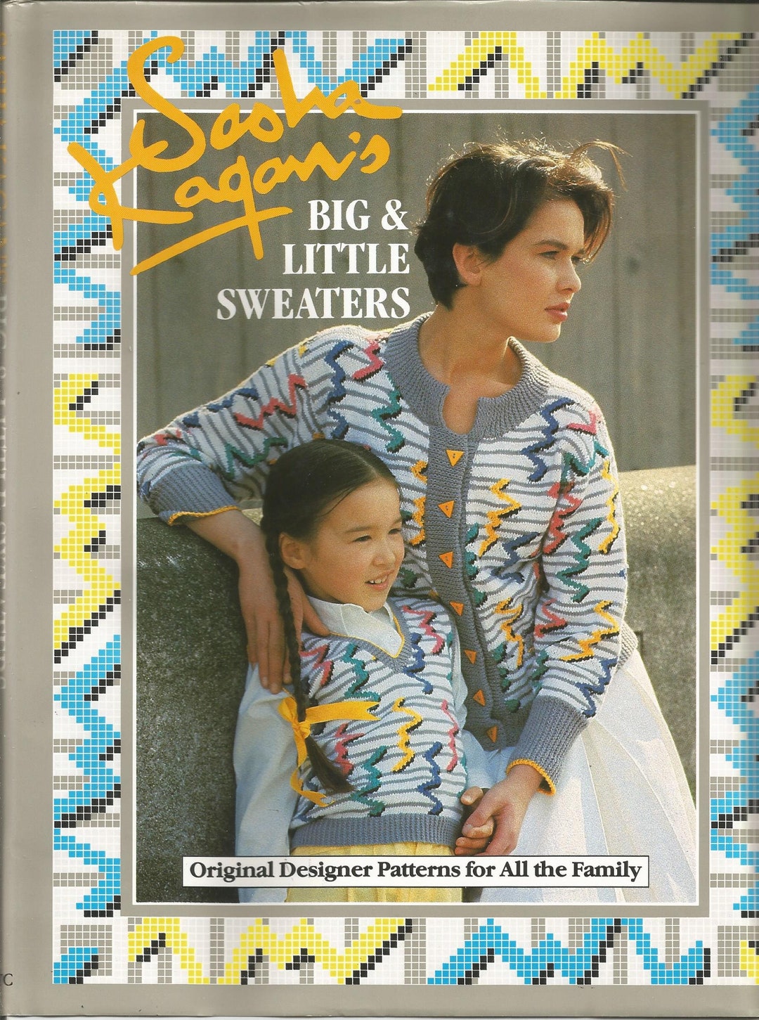 Sasha Kagan's Big & Little Sweaters Knitting Patterns for the Family HC ...