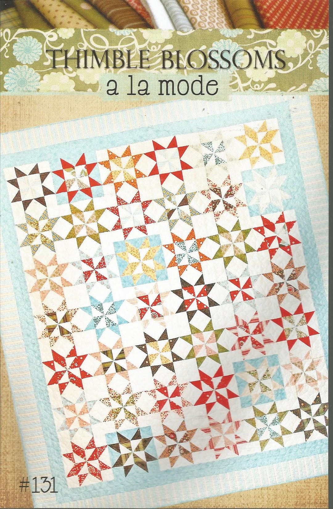 Thimble Blossoms Quilt Pattern A La Mode Field of Stars Fat Quarters ...