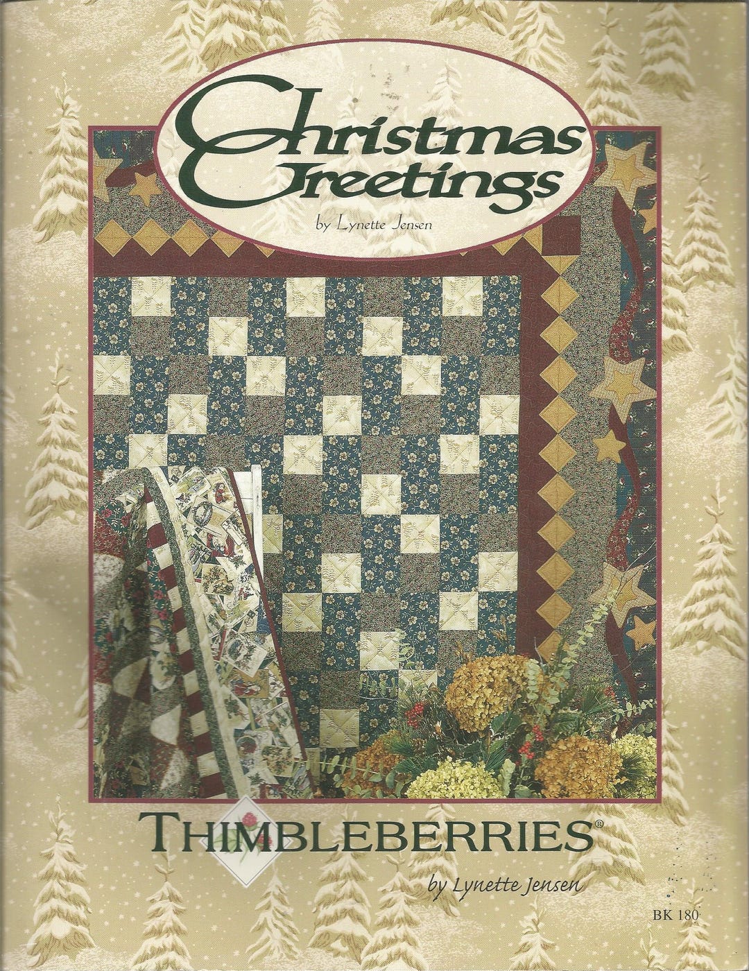 Thimbleberries: Christmas Greetings W/ 12 Quilt Designs by Lynette ...