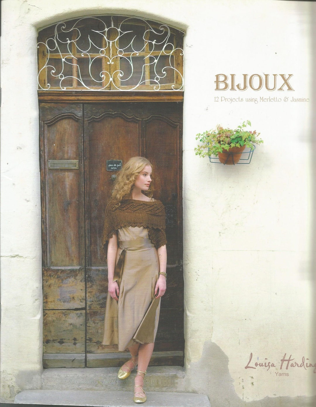 Louiza Harding Bijoux Knitting Patterns 12 Projects Merletto & Jasmine ...