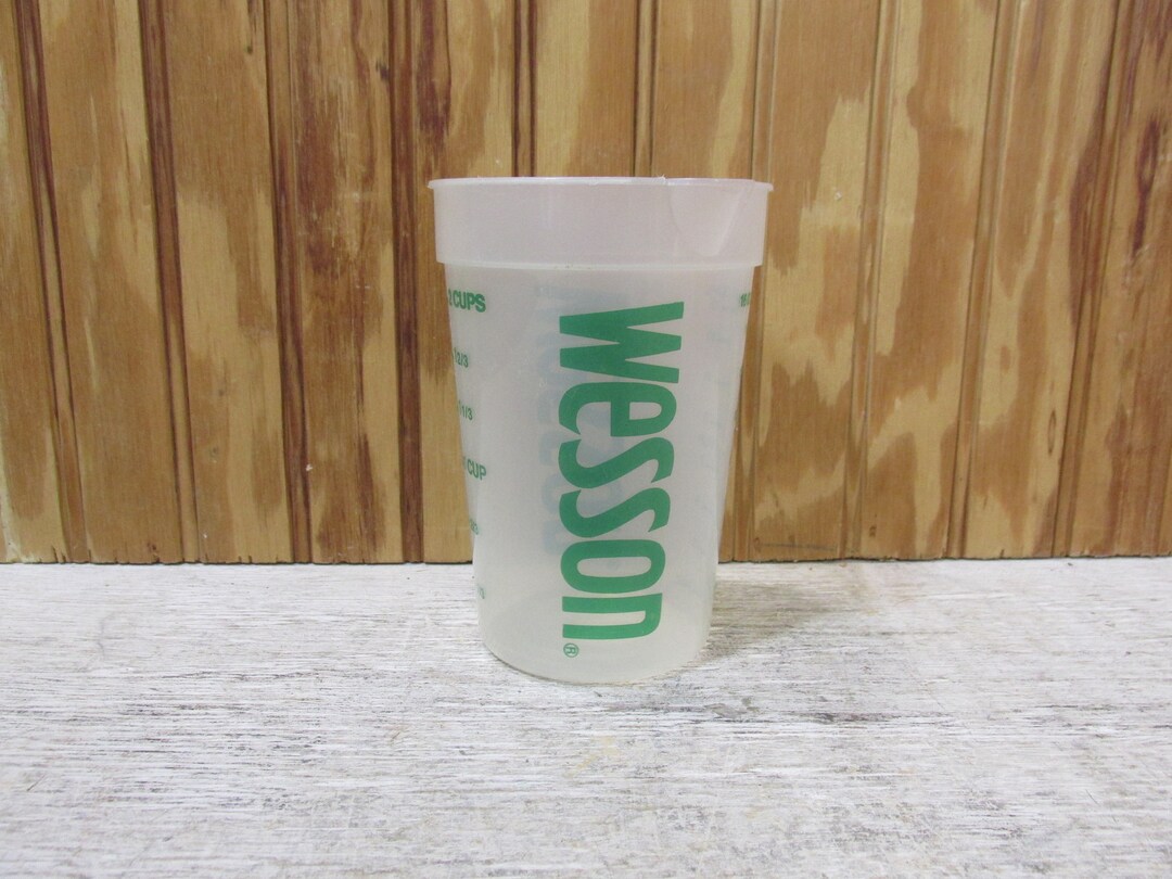 Vintage Plastic Wesson Oil Measuring Cup 2 Cup - Etsy
