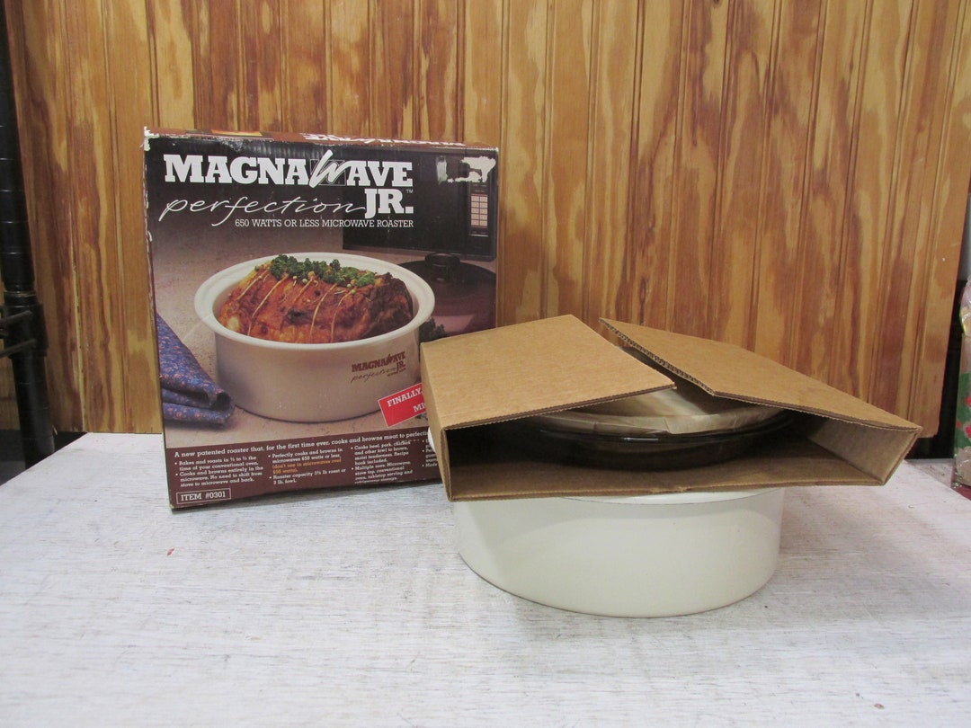 NEW- Magnawave Perfection Jr. Microware Roaster- in Original Box #0301 ...