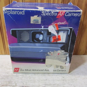 Vintage Polaroid Spectra AF Instant Camera- in Original Box - Etsy