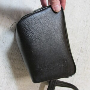 Vintage Black Vinyl Polaroid Camera Carrying Case- With Shoulder Strap ...