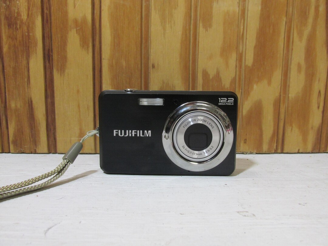 Fuji Film 12.2 Mega Pixels Finepix J38 Digital Camera 9UA81575 Black - Etsy