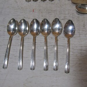 Vintage Knickerbocker Roseanne Pattern Silverplate Flatware Silverware ...