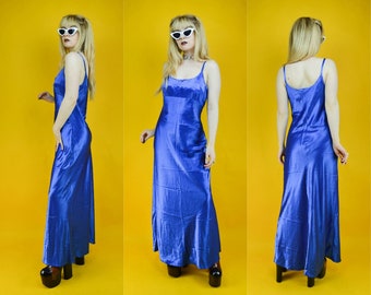 Liquid satin dress | Etsy