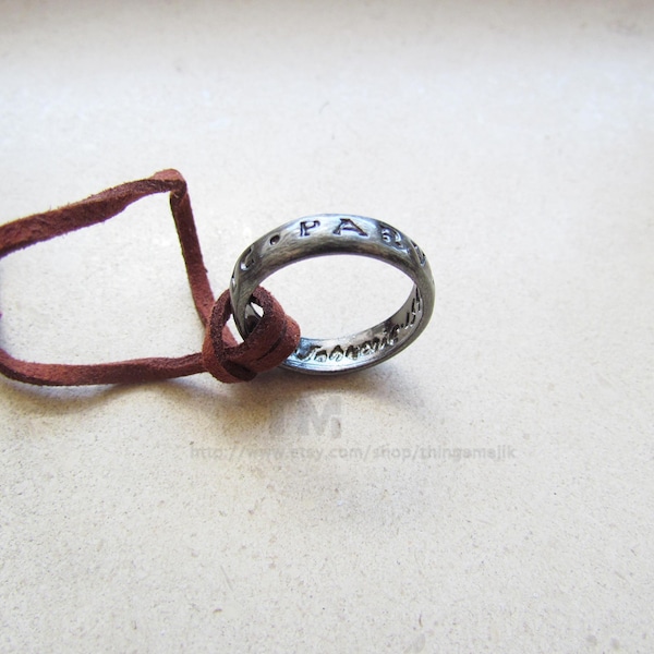 Uncharted Ring Necklace - Etsy