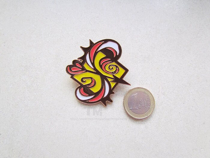 S SK8 Inspired Pin - Etsy