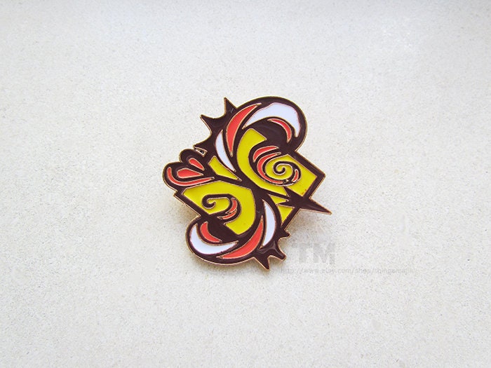 S SK8 Inspired Pin - Etsy