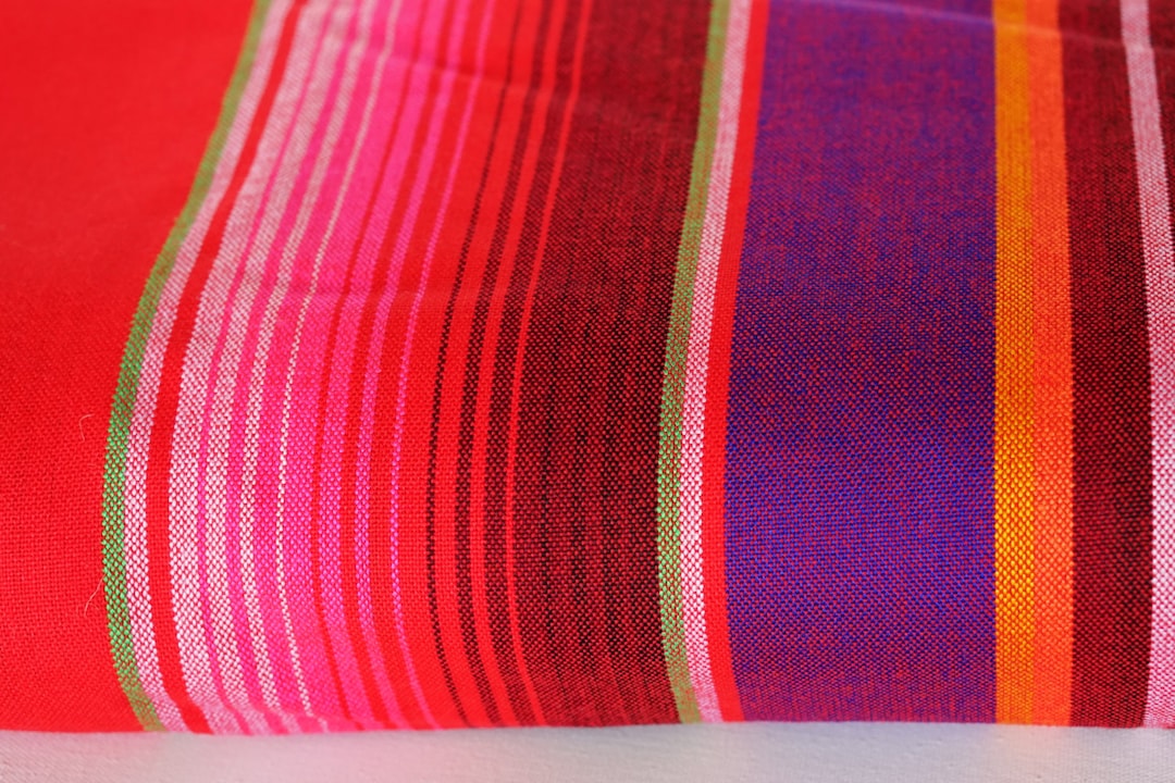 Mexican Sarape Fabric Red. 72" Width by One Yard - Etsy