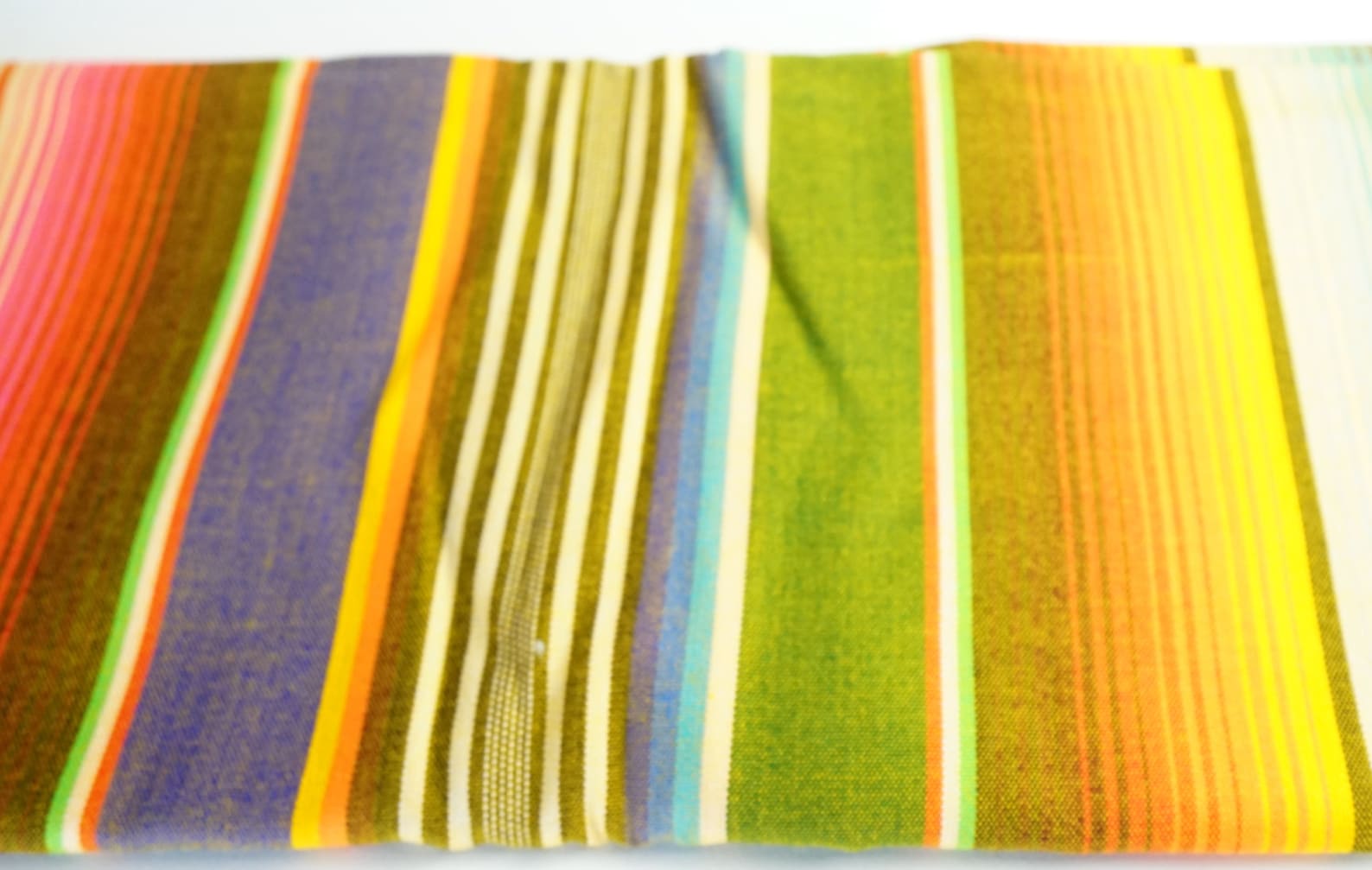 Mexican Rainbow Fabric, Sarape Colors. 71" Width by One Yard - Etsy