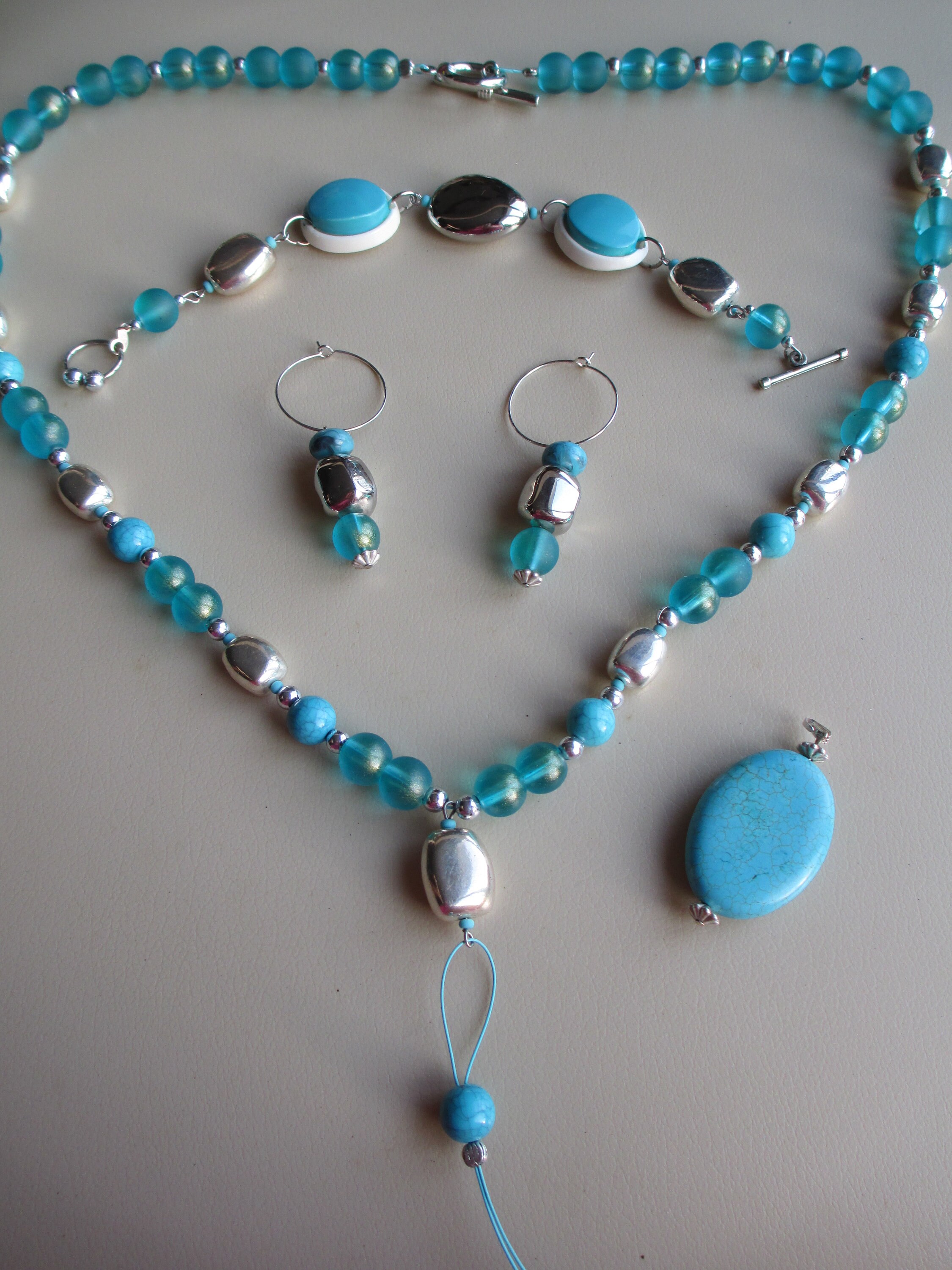 Turquoise Beauty Set - Etsy
