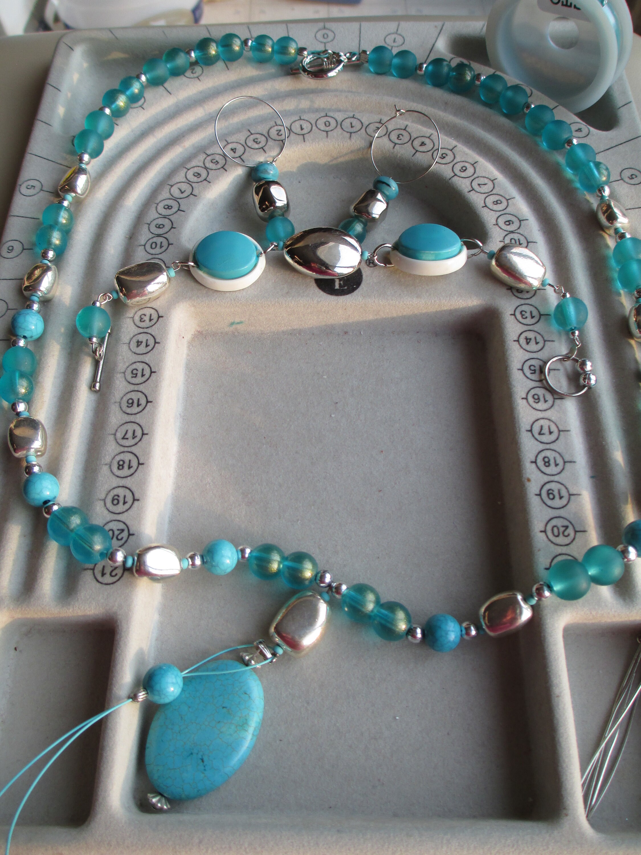 Turquoise Beauty Set - Etsy