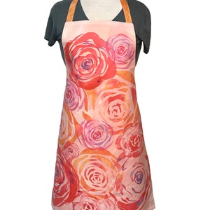 Apron Sewing Pattern Reversible Apron Sewing Instructions - Etsy