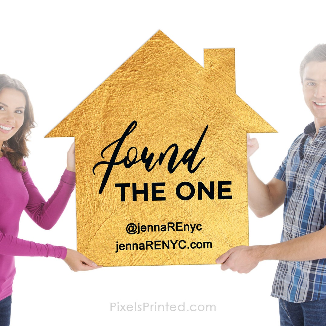 Sold by Sign House Shaped 23x23 Different Design on Each Side 1/4 Thick ...