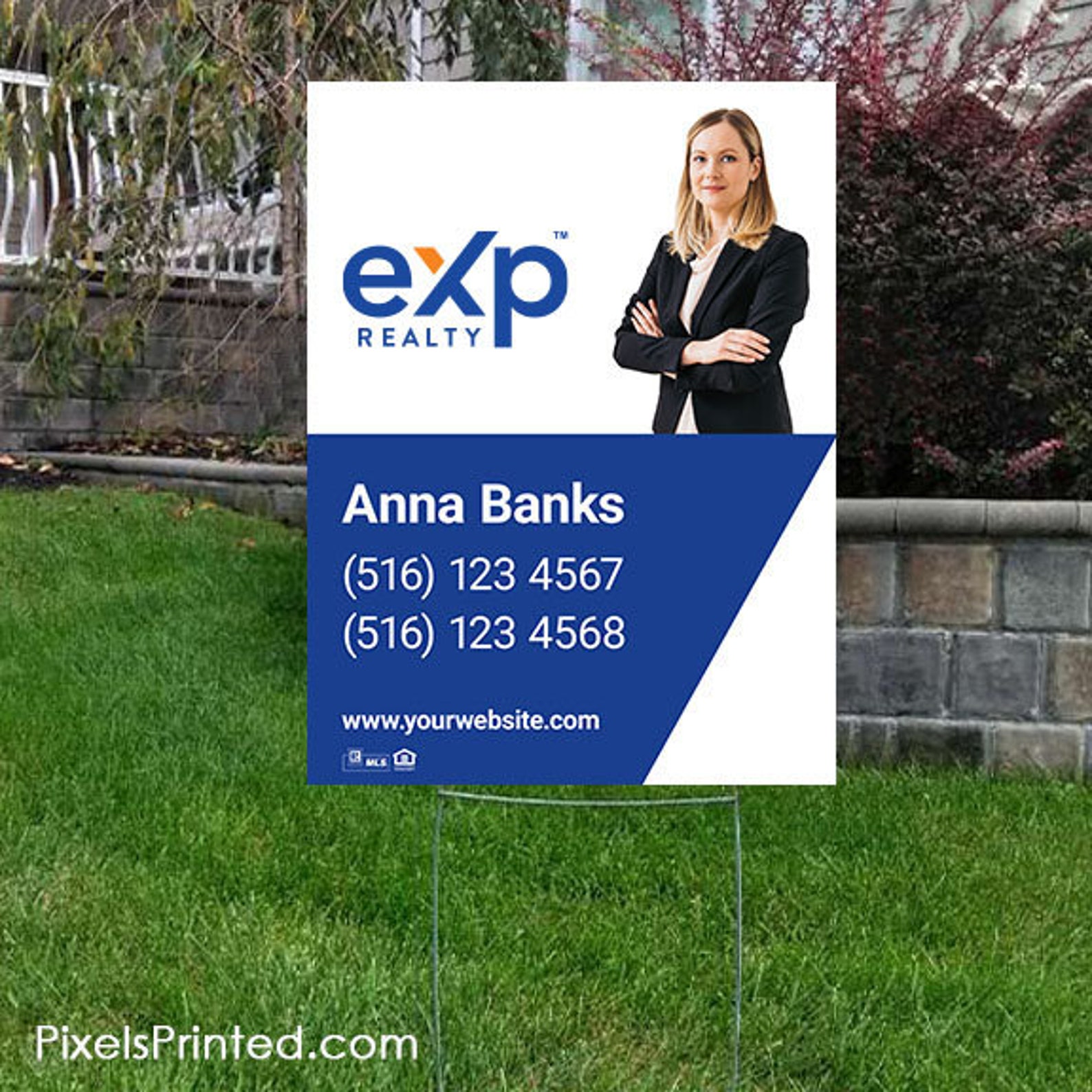 EXP Realty Yard Sign 18 X 24 EXP Realty Lawn - Etsy