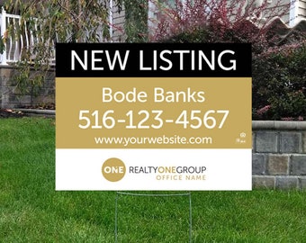 Realty One Yard Signs - Etsy