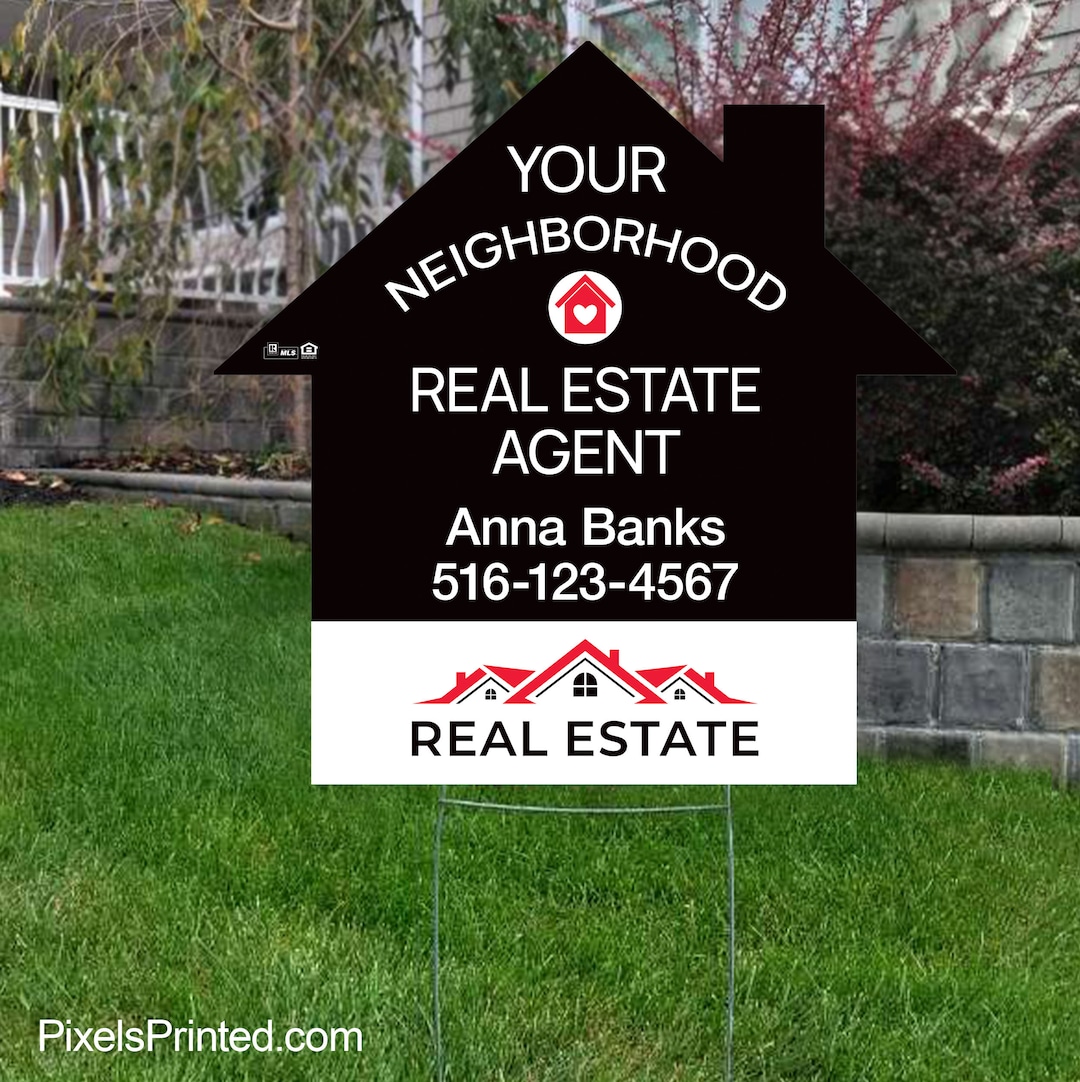 Printed Independent Real Estate Your Neighborhood Real Estate Agent ...
